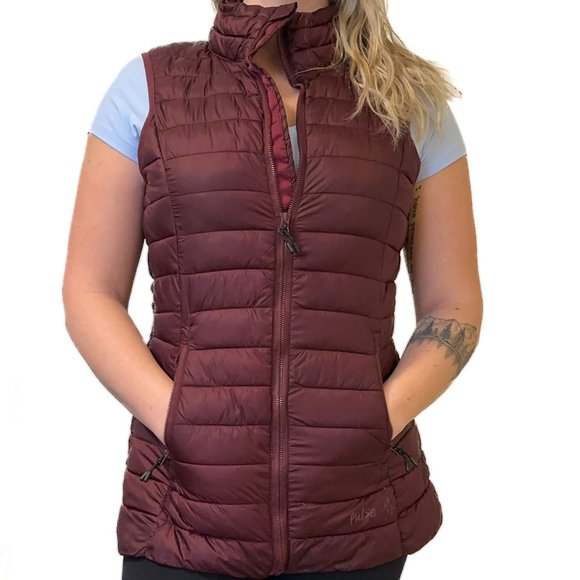 Pulse | Jackets & Coats | Pulse Long Puffer Vest Size Small Color Deep ...